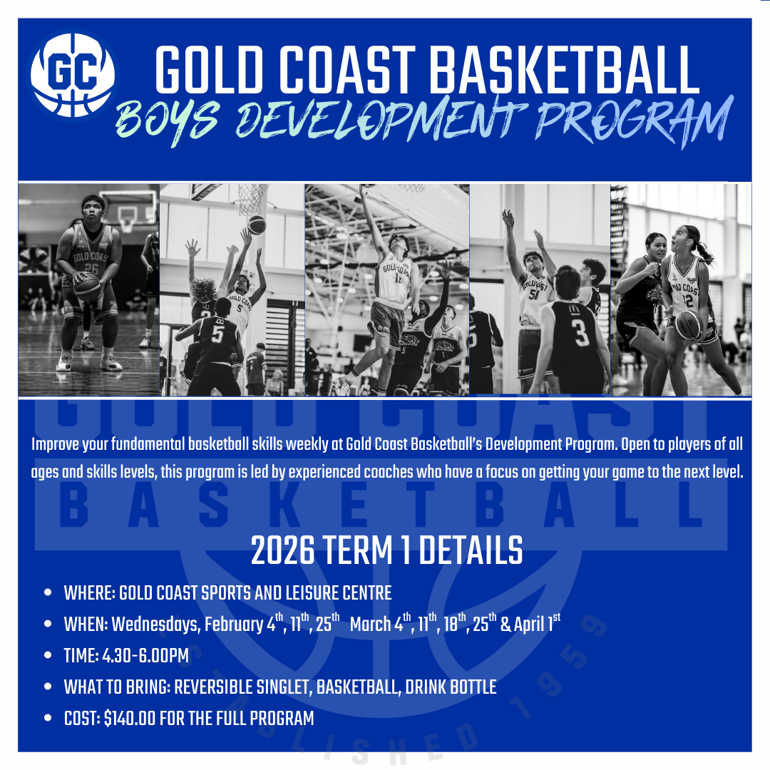 Boys Development Program – Gold Coast Basketball